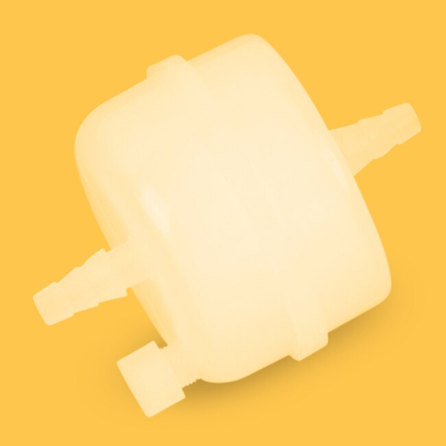 Tisch Scientific Polypropylene Capsule Filter, 5um, 65mm, 46mm long, 3/ ...