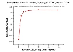 ACROBiosystems Biotinylated SARS-CoV-2 Spike RBD, His,Avitag (BA.4&BA.5/Omicron) | Fisher Scientific