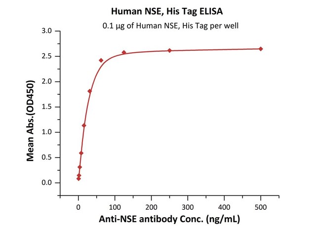 ACROBiosystems Human NSE, His Tag (NSE-H5144) is expressed from E.coli ...