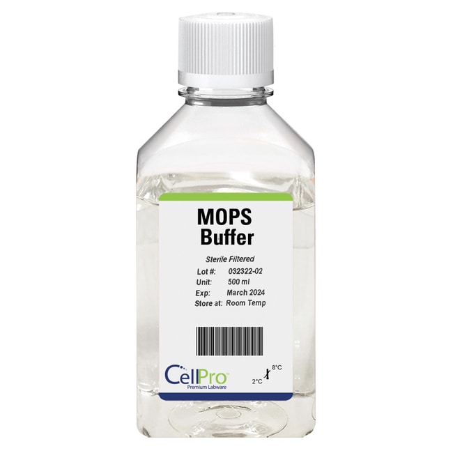 Alkali Scientific Cellpro Mops Buffer 10x Amber Bottle 1l Quantity
