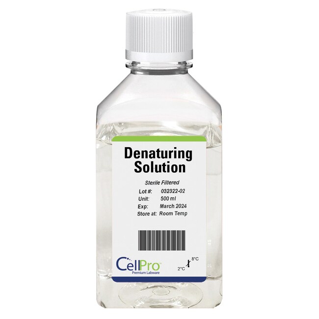 Alkali Scientific CellPro Denaturing Solution, 1L, 12/case, Quantity: Each | Fisher Scientific
