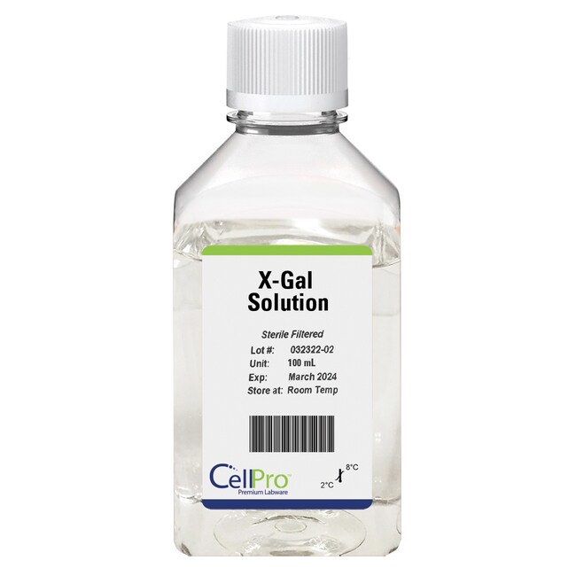 Alkali Scientific CellPro X-Gal Solution 40mg/ml 10mL, Quantity: Each ...