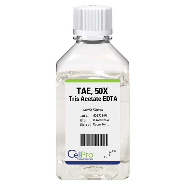 Alkali Scientific CellPro TAE 50X, 10L, Quantity: Each of 1 | Fisher Scientific