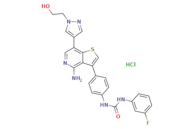 eMolecules Medchem Express / Ilorasertib (hydrochloride) / 1mg ...