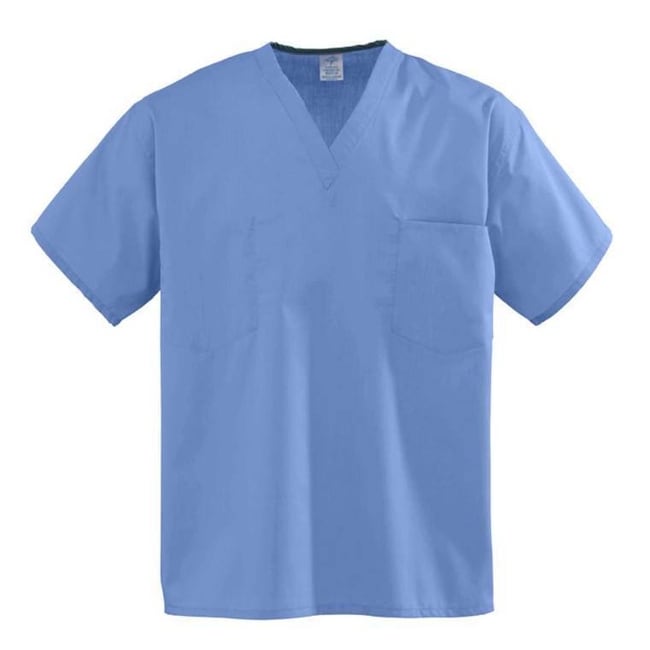 Med Vet International Premier Cloth Scrub Top, Small, Set In Sleeves ...
