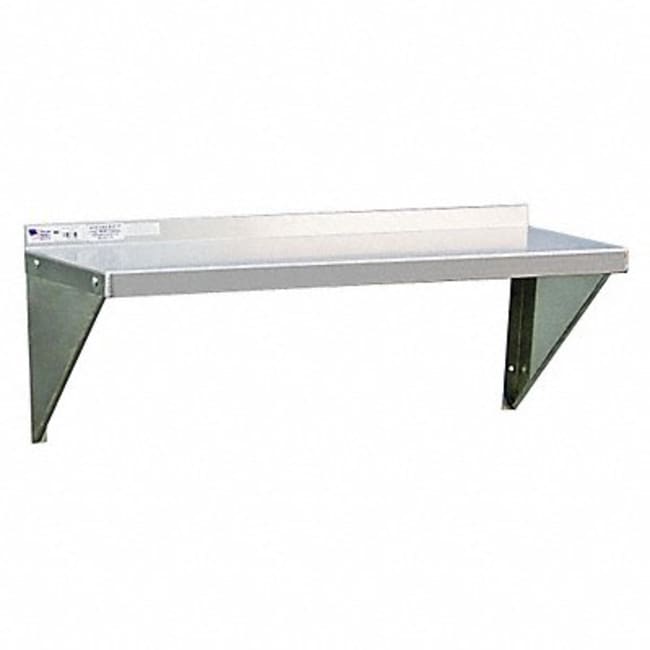 Grainger Wall Shelf 13inx12inx60in ShlfCap 100lb, Quantity: Each of 1 ...