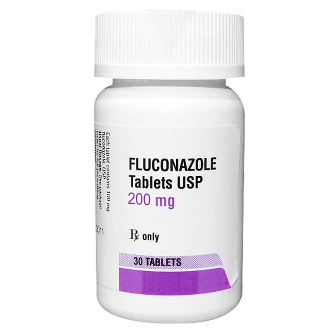 Med Vet International Fluconazole Tablets (Diflucan), 200mg, 30ct ...