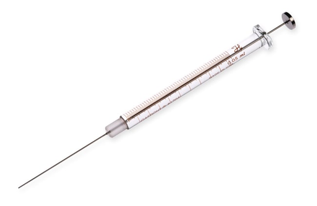 Hamilton 50 L 1700 Series Gas Tight Syringe Needle Gauge: 22 G, Point ...