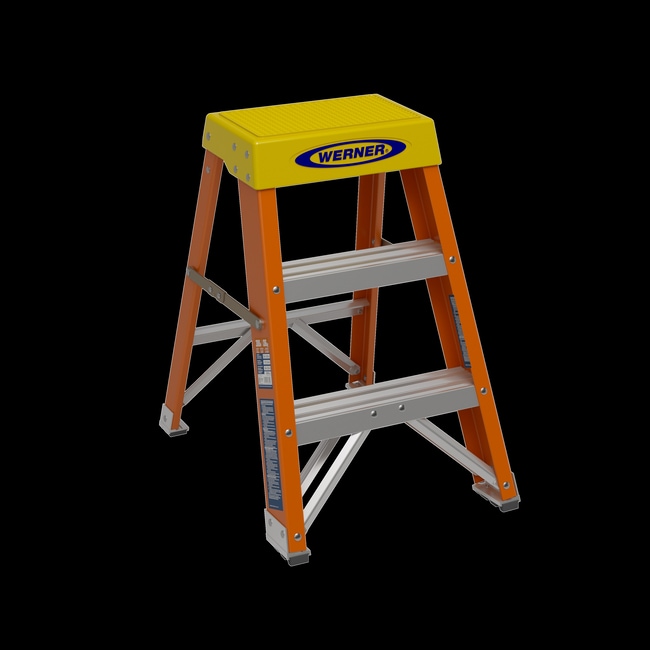 Werner Type IA Fiberglass Step Stool Werner Fiberglass Step Stool ...