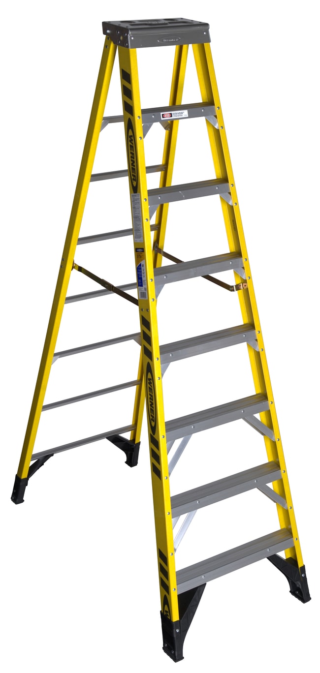 Werner Type IAA Fiberglass Step Ladder Werner Fiberglass Step Ladder ...