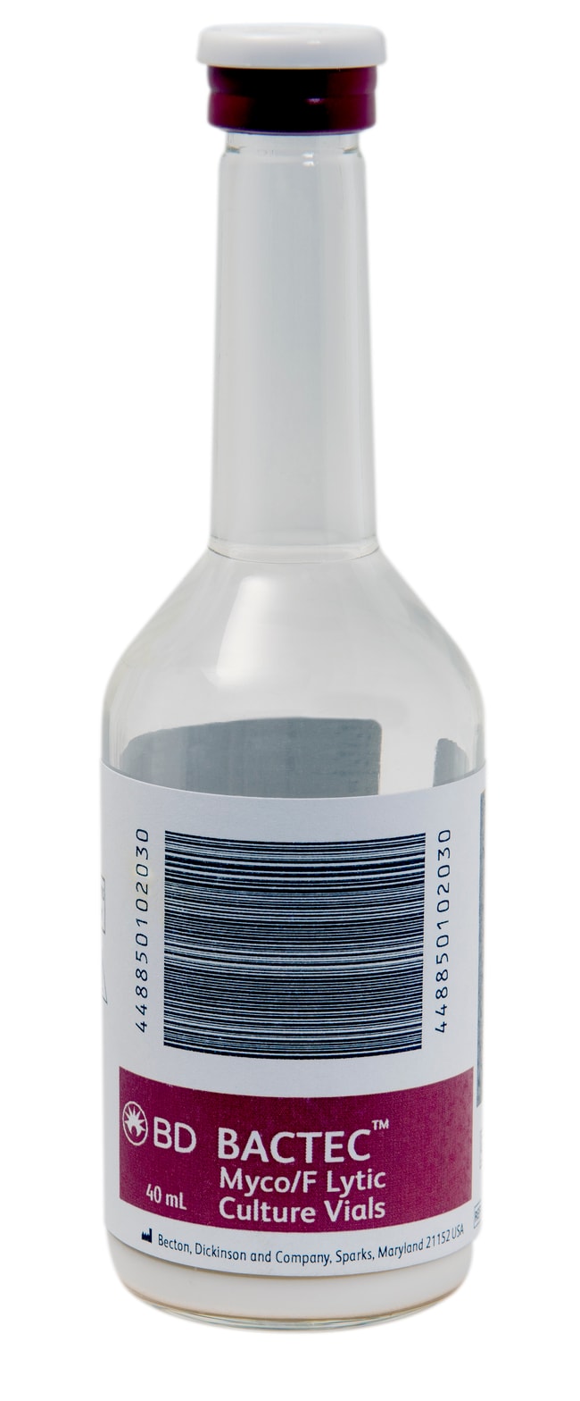 BD BACTEC Myco F/Lytic Culture Vials Human | Buy Online | BD | Fisher ...