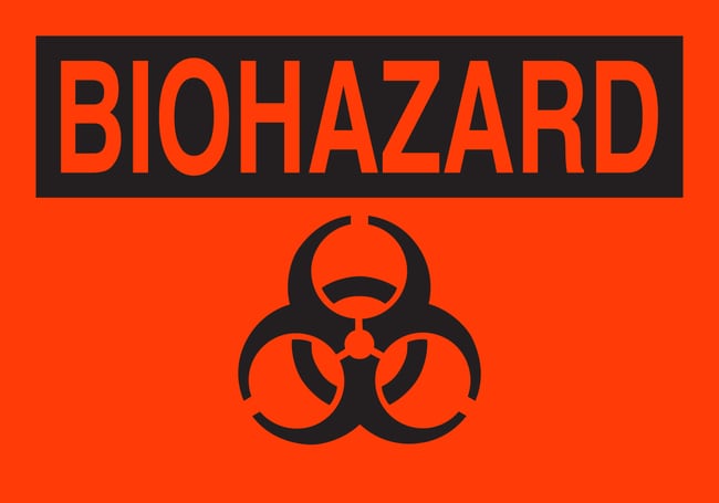 Brady Biohazard Labels Vinyl BIOHAZARD 3.5 x 5 in. | Buy Online | Brady ...