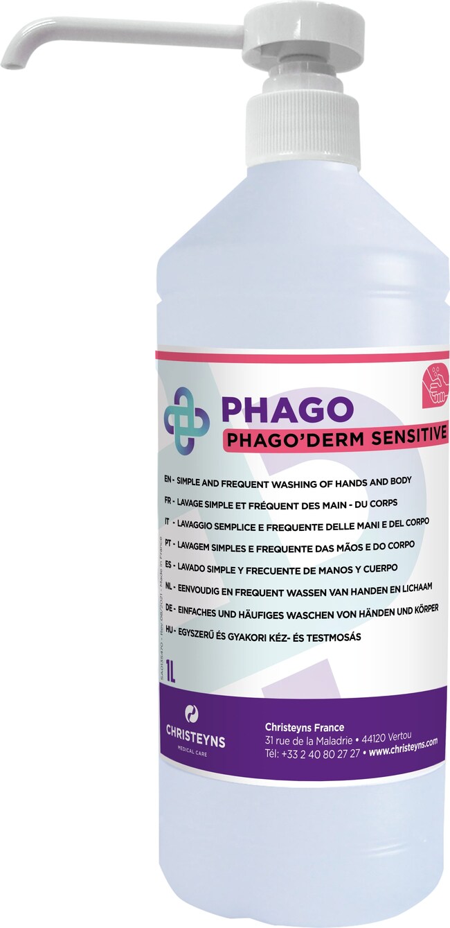 Christeyns™ Phago'Derm Sensitive SPS Soap Phago'Derm Sensitive SPS Soap ...