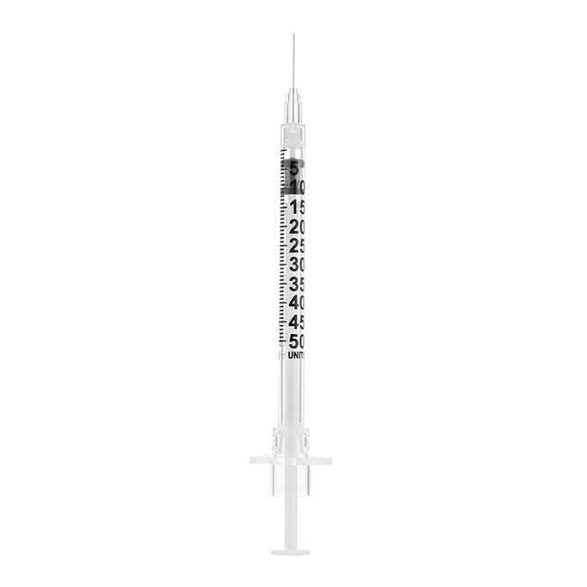 Sol-Care Safety Insulin Syringe:First Aid and Medical:Patient Care ...