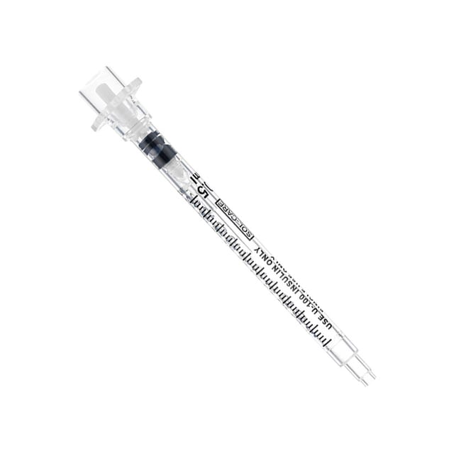 Sol-Care Safety Insulin Syringe:First Aid and Medical:Patient Care ...