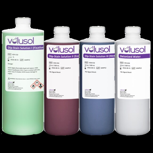 Volu Sol Dip Stain DCM Reagent Pack, Quantity: Each of 1 | Fisher ...