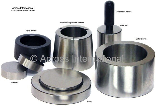 Across International 50mm ID Round Easy-Retrieve Dry Pressing Die Set ...