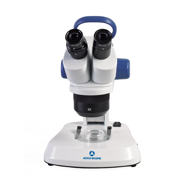 ACCU-SCOPE EXS-210 Stereo Microscope Series with 1x and 3x Objectives ...