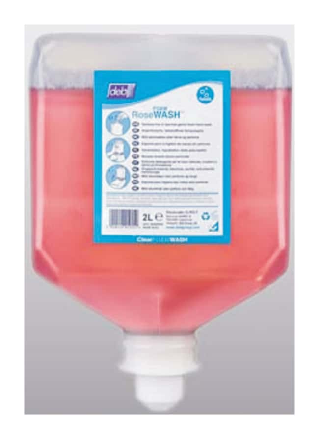 Deb USA FOAM WASH Washroom Cleansers Rose FOAM WASH; 2L Cartridge; 4/Cs ...