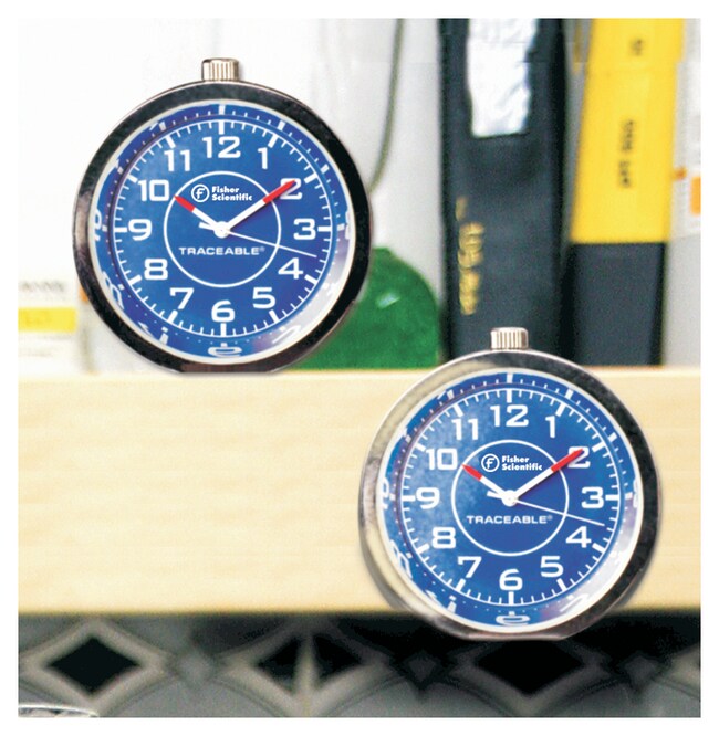Fisherbrand™ Mini-horloge Traceable™ Stick-It Mini Clock Horloges ...