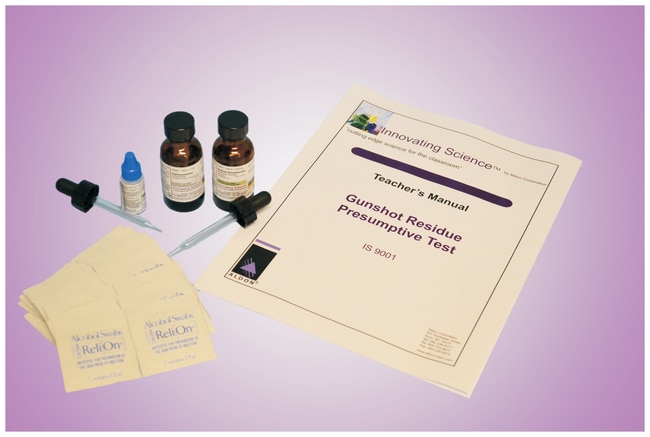 Innovating Science Gunshot Residue Presumptive Test Kit Gun Shot ...