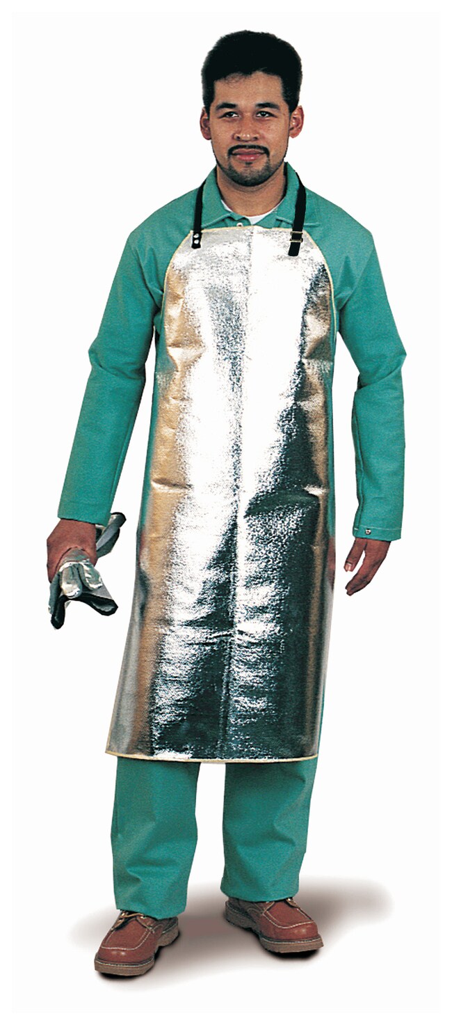 Steel Grip Aluminized Rayon Aprons 39 in.:Personal Protective Equipment ...