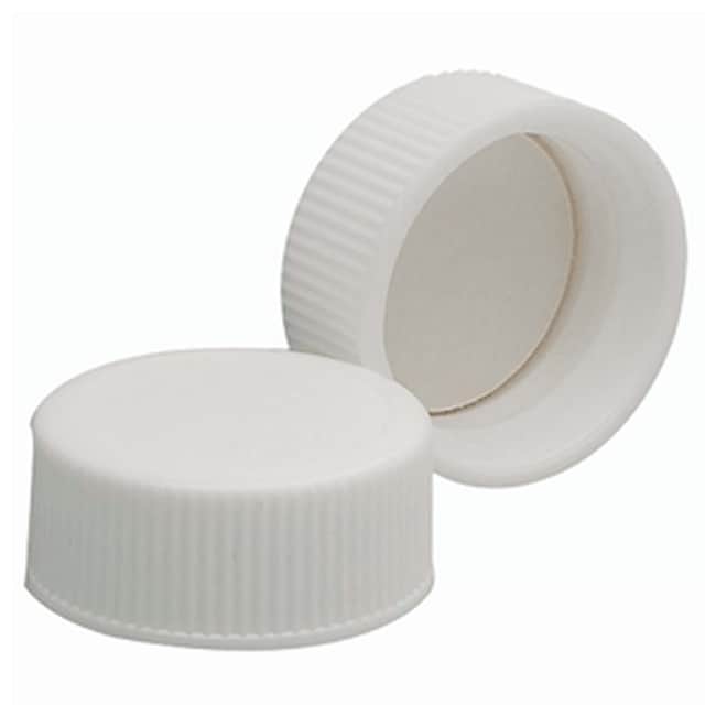 DWK Life Sciences Wheaton™ White Polypropylene Caps with Polyvinyl ...