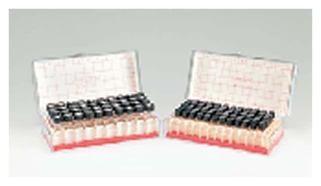 DWK Life Sciences Wheaton Glass Sample Vials in Vial File 2mL; Amber; 8 ...