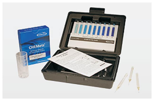 CHEMetrics Chemets Water Testing Kits Dissolved Oxygen; Indigo Carmine ...