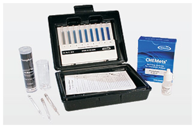 CHEMetrics Chemets Water Testing Kits ortho Phosphates; Stannous ...