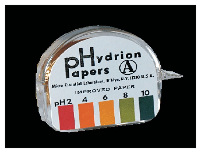 Micro Essential Lab Hydrion pH Test Paper pH range: 2.0-10.0 ...