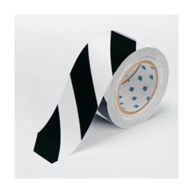 Brady ToughStripe Floor Marking Tape Width: 7.6cm (3 in.); Black/white ...
