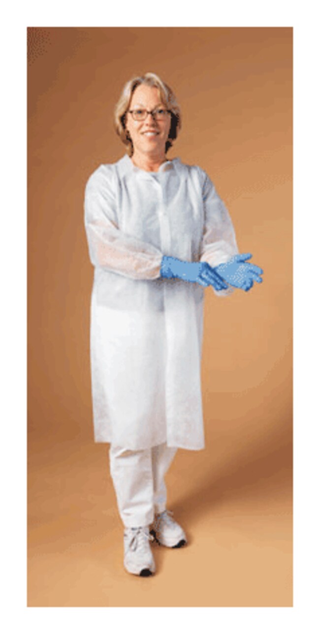 High FiveSpunbond Polypropylene Lab Coats:Personal Protective Equipment ...