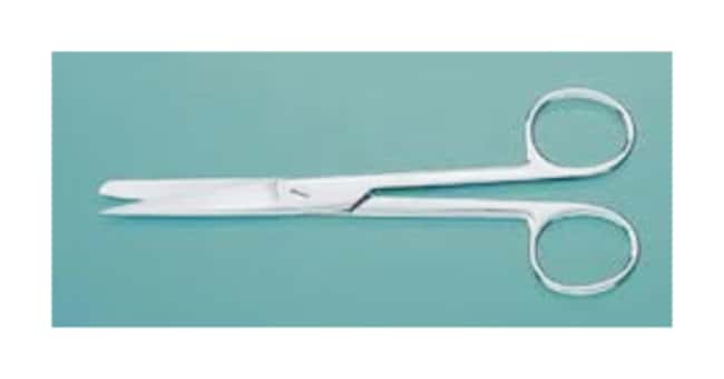 Integra Miltex Mid Grade Operating Scissors Length: 6.5 in.; Straight ...