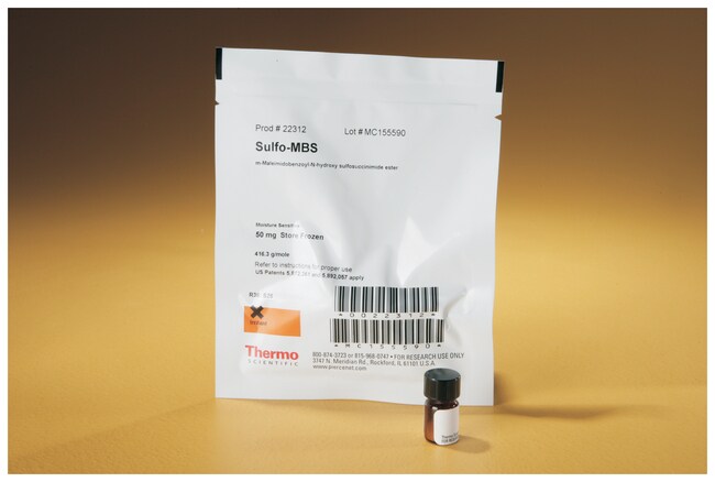 Thermo Scientific Pierce Sulfo-MBS Crosslinker 50mg:Life Sciences ...