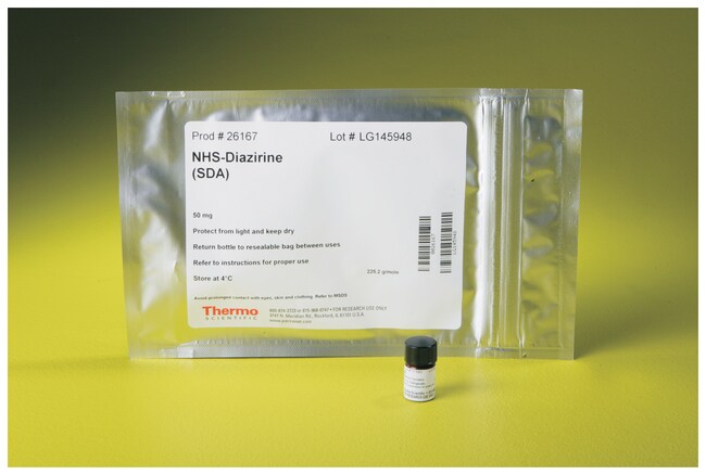 Thermo Scientific Pierce NHS-Diazirine Crosslinkers SDA (NHS-Diazirine ...