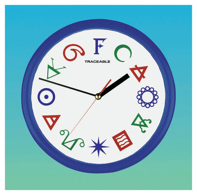 Fisherbrand™ Traceable™ Alchemist™ Wall Clock Traceable Alchemist Wall ...