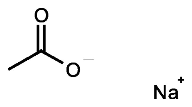 Sodium Acetate Anhydrous (White Crystals or Granular Powder), Fisher ...