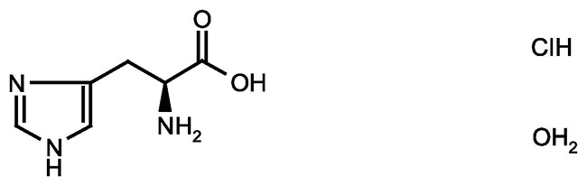 L-Histidine Hydrochloride Monohydrate (White Crystals or Crystalline ...