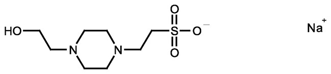 HEPES Sodium Salt (White Powder), Fisher BioReagents Poly Bottle; 500g:Life