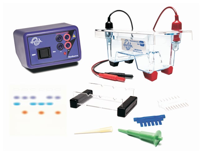 Edvotek Demonstration DNA Electrophoresis LabStation Complete kit:Teaching