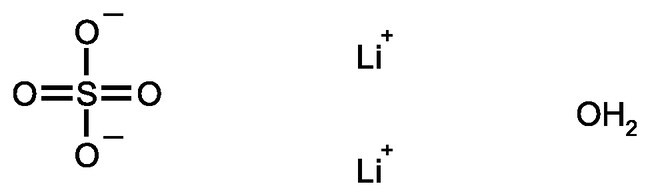 Lithium sulfate monohydrate, 99+%, pure, ACROS Organics™