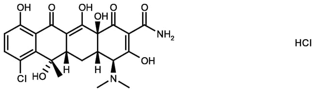 Chlortetracycline hydrochloride, conforms to Eur. Ph., ACROS Organics ...