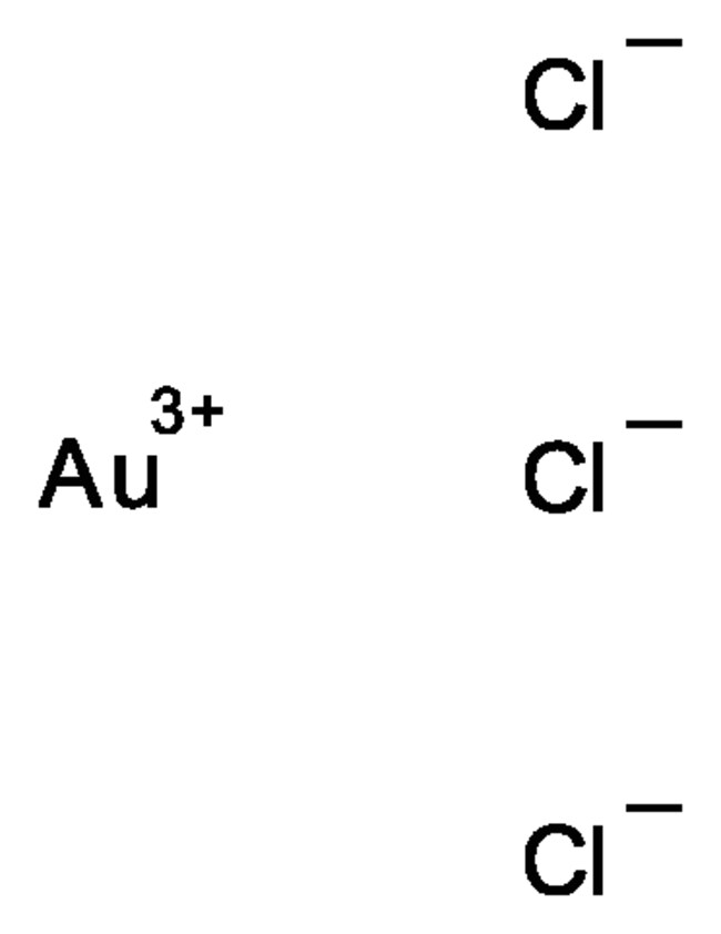 Gold(III) chloride, +99.99%, (trace metal basis), ACROS Organics 1g; Glass