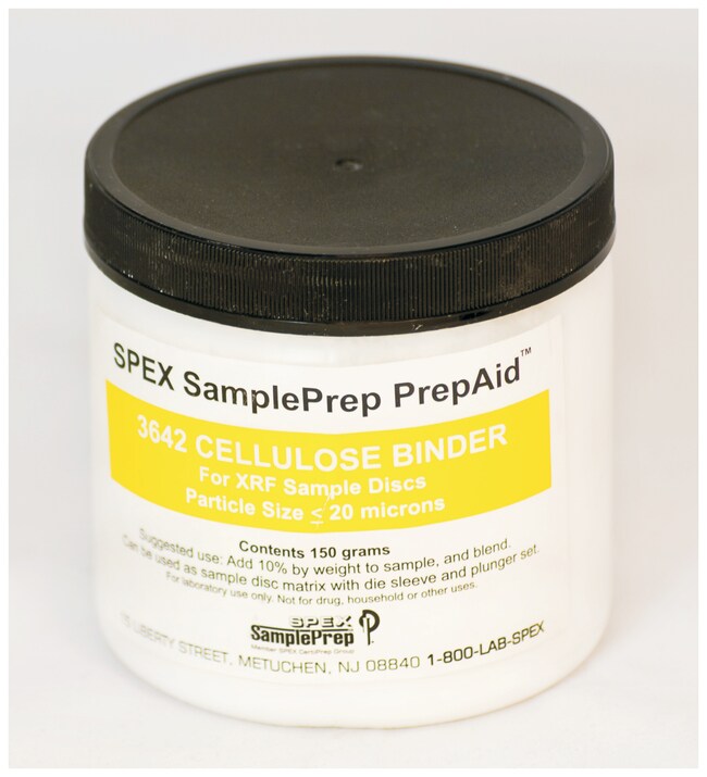 SPEX™ SamplePrep Matériel pour broyage Prep-Aid™: Accessoires pour spectromètres Spectroscopie ...