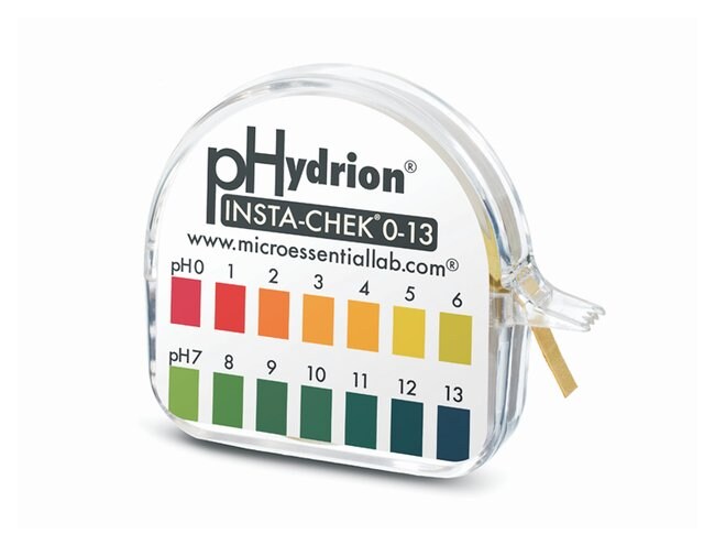 Micro Essential Lab Insta-Chek 0-13 Wide-Range pH Test Paper/Dispenser