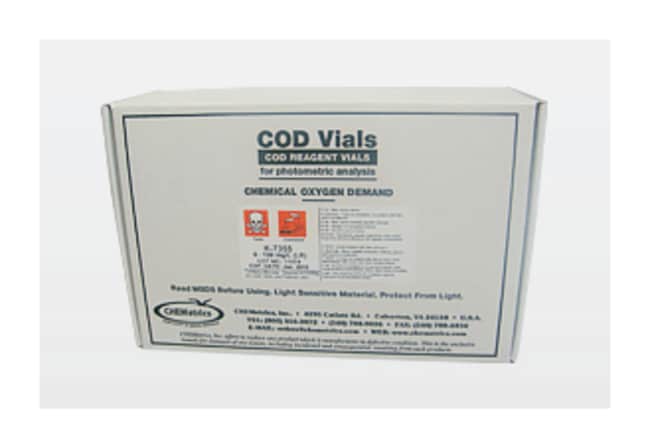 CHEMetrics COD Vials Kits Low Range: 0 - 150 ppm (LR):Water and ...