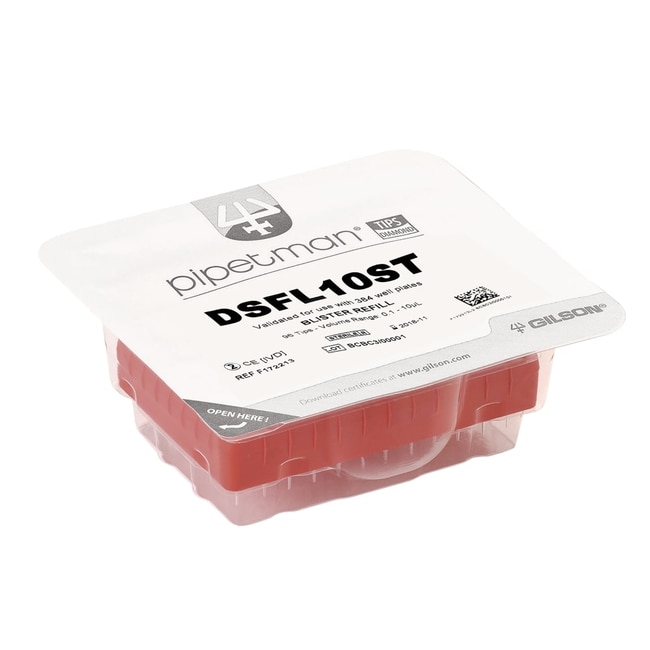 Gilson™ PIPETMANTM Diamond Blister Pack Refill Pipette Tips | Fisher ...