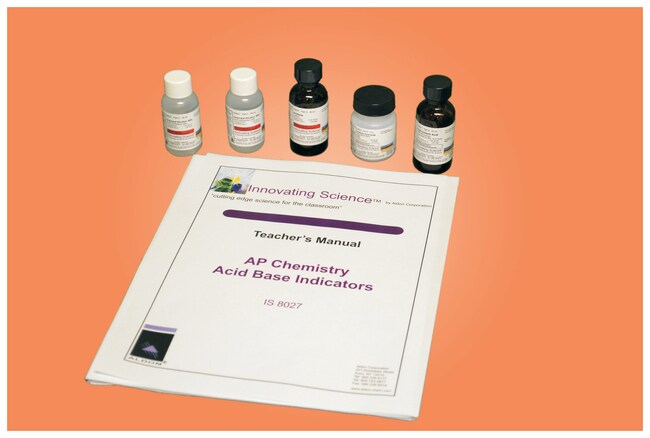 Innovating Science AP Chemistry Kits: Acid Base Indicators and ...