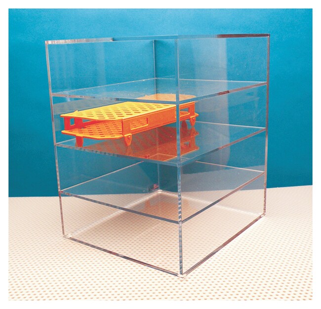 Dynalon Rack/Tray Holder with Microcentrifuge Tube Rack Microcentrifuge ...